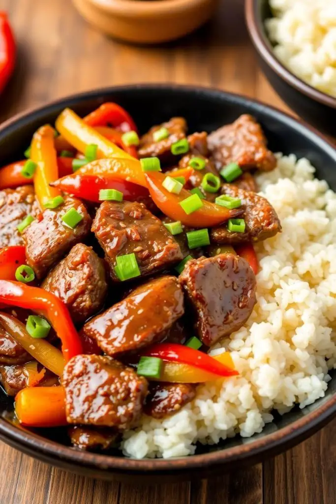 Chinese Pepper Steak with Onions Recipe – The Tasty Flavors