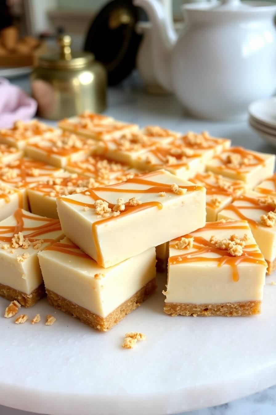 No Bake Cheesecake Fudge Recipe – The Tasty Flavors