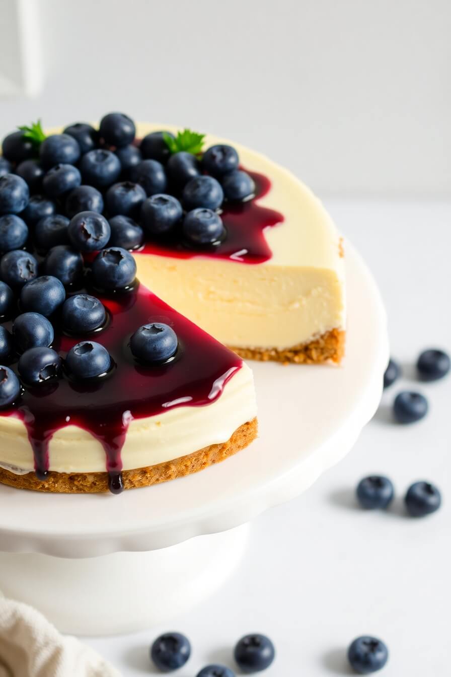 White Chocolate Blueberry Cheesecake Recipe Guide – The Tasty Flavors