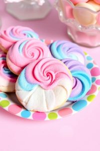 Cotton Candy Cookies Recipe – Fun & Colorful Treats – The Tasty Flavors