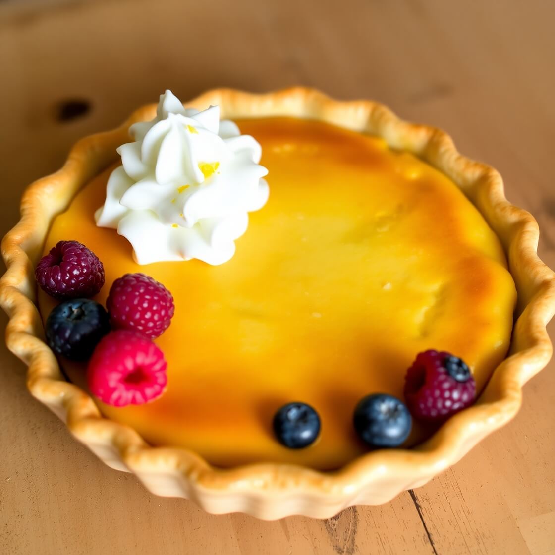 Baby Impossible Lemon Pie Without Bisquick Recipe – The Tasty Flavors