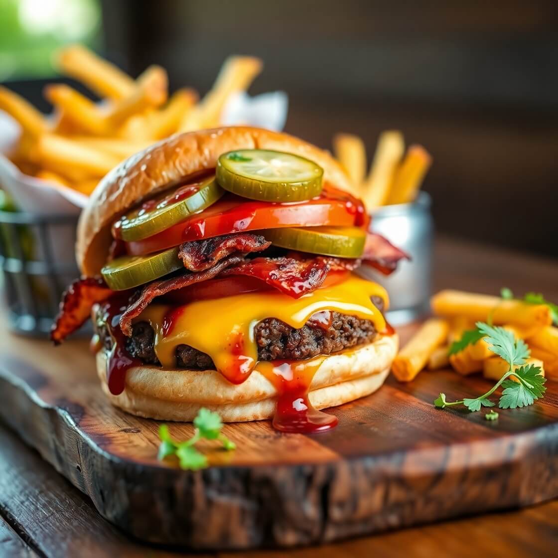 BBQ Cheeseburger Supreme: A Delicious Grilled Delight Recipe - The ...