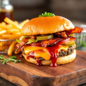 BBQ Cheeseburger Supreme: A Delicious Grilled Delight Recipe - The ...