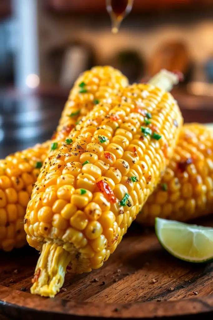 Corn on the Cob in the Oven - The Tasty Flavors