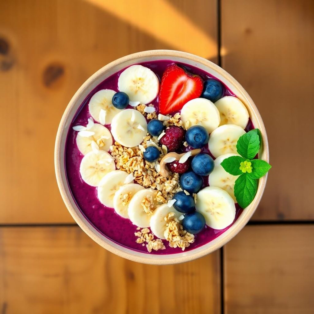 Easy Acai Bowl Recipe - The Tasty Flavors