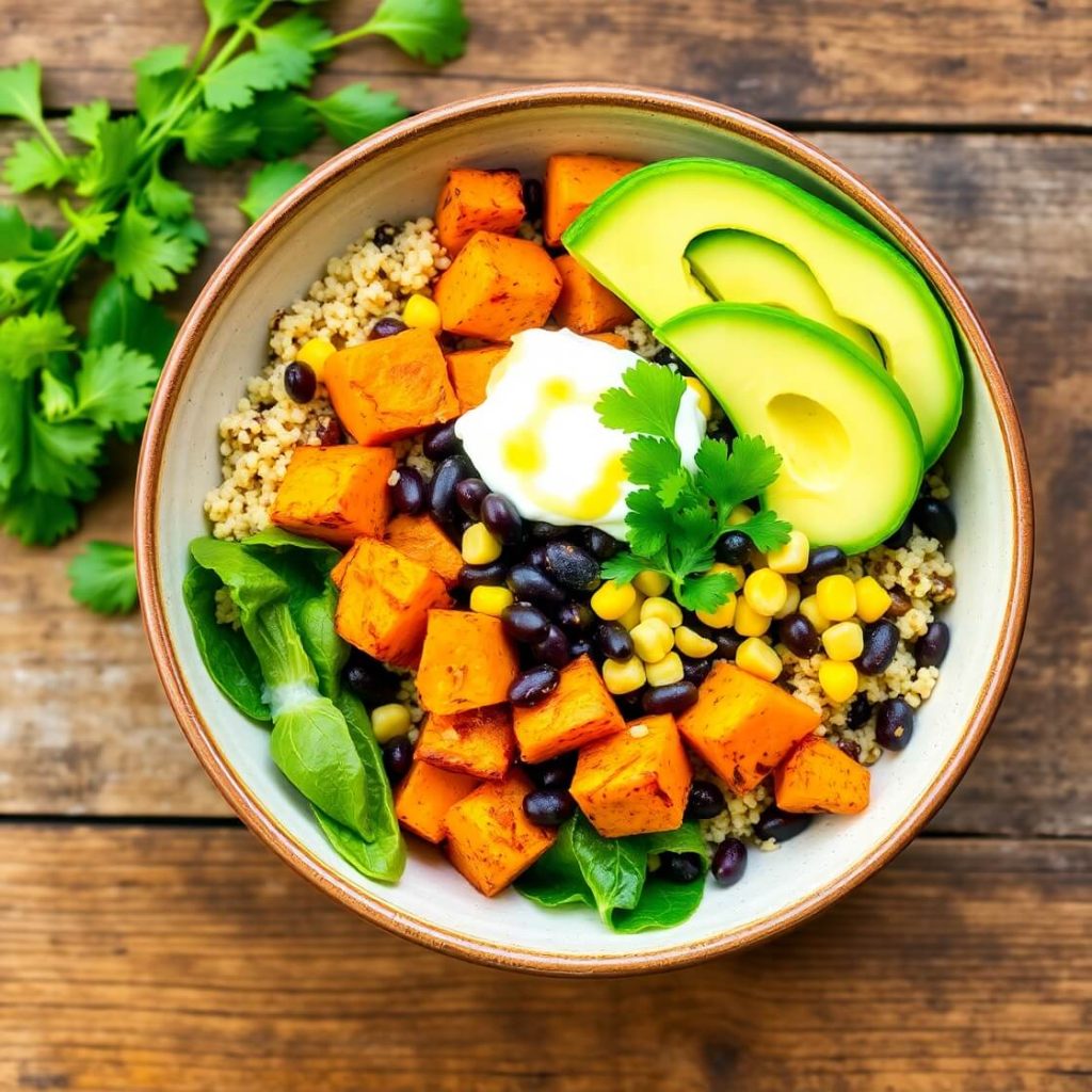 Sweet Potato Bowl Recipe - The Tasty Flavors