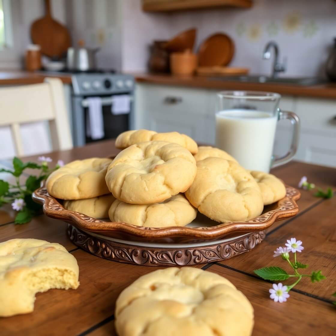 Milk Cookies Recipe – The Tasty Flavors