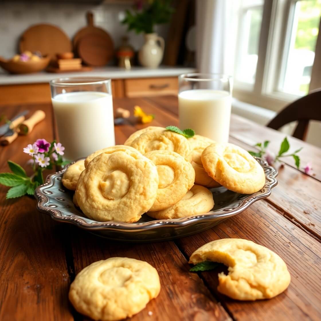Milk Cookies Recipe – The Tasty Flavors