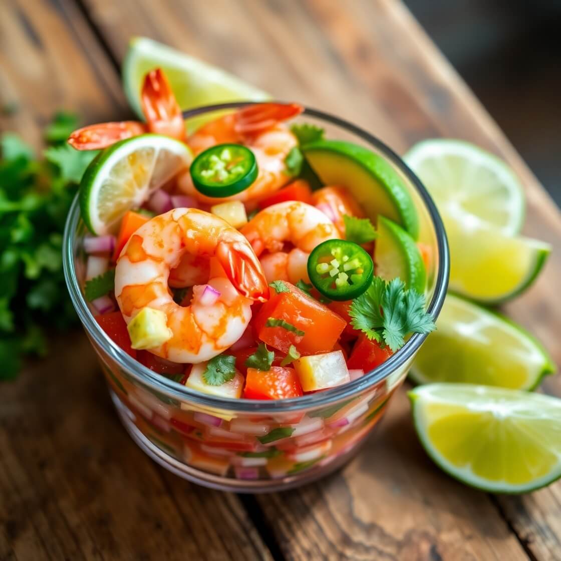 Ceviche Shrimp – The Tasty Flavors