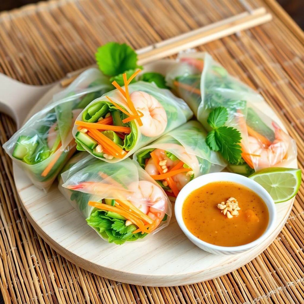 Summer Rolls Recipe – The Tasty Flavors