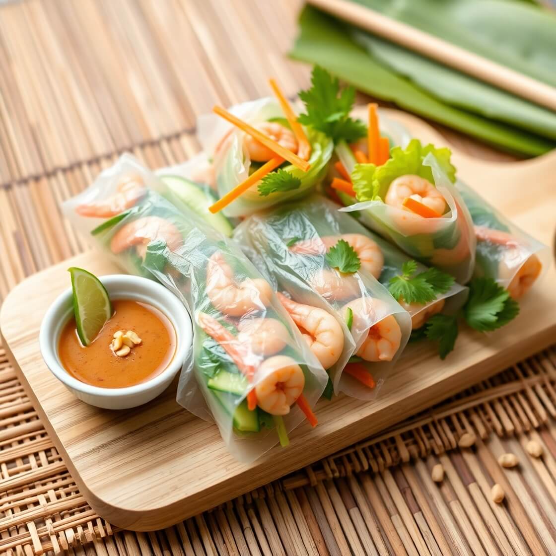 Summer Rolls Recipe – The Tasty Flavors