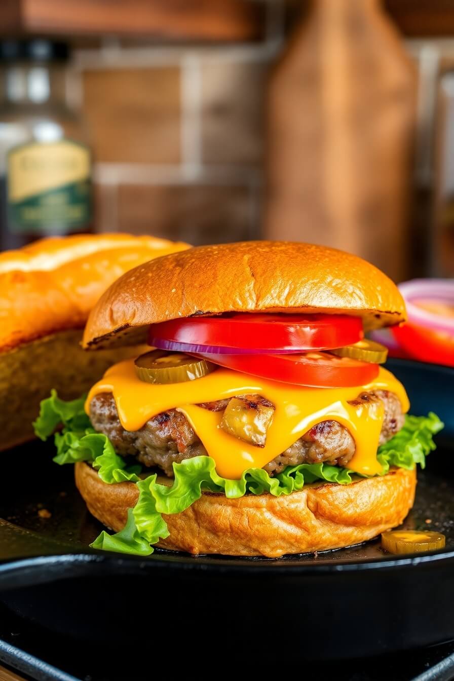 Homemade Hamburger Patties - The Tasty Flavors