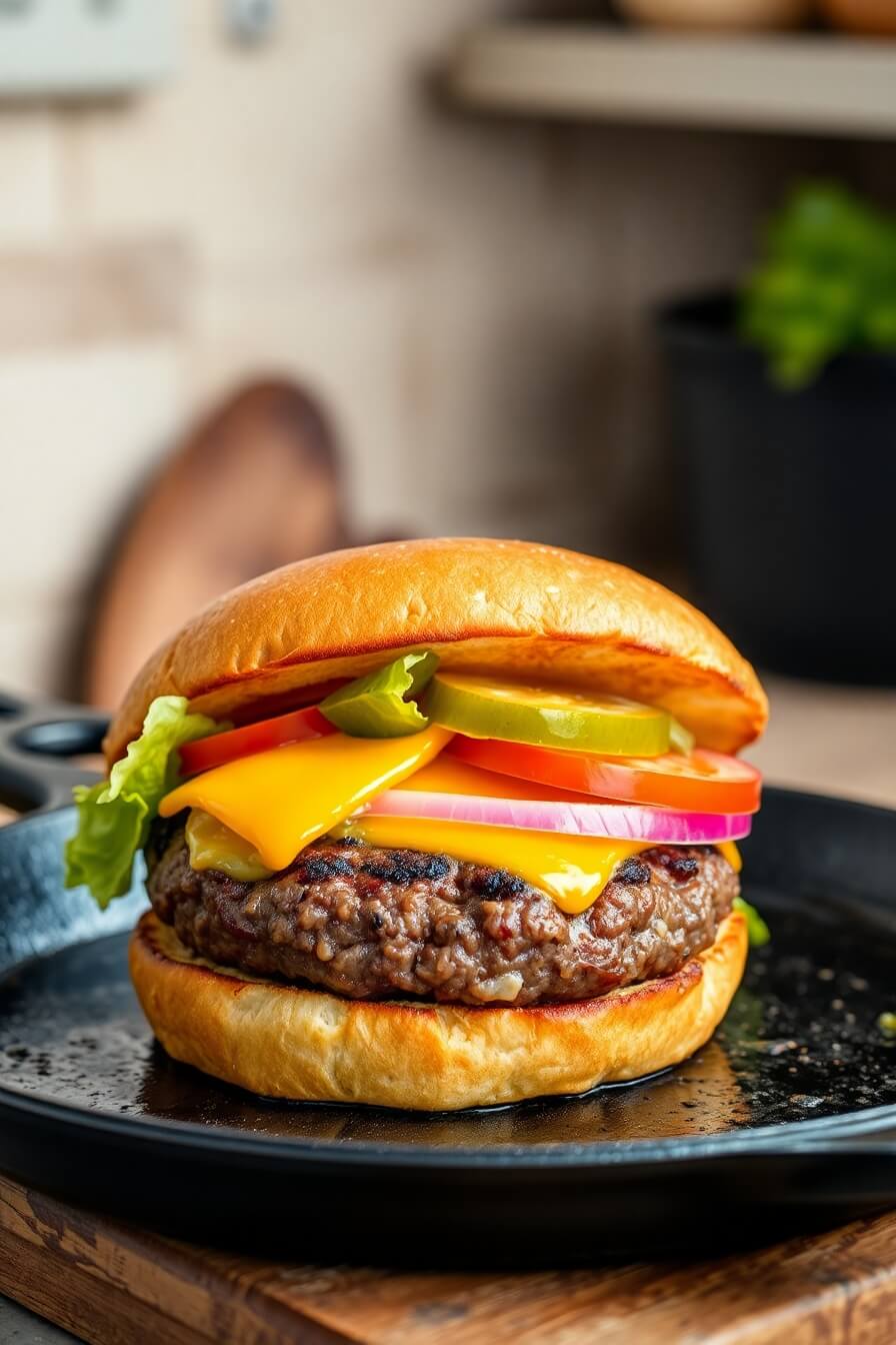 Homemade Hamburger Patties - The Tasty Flavors