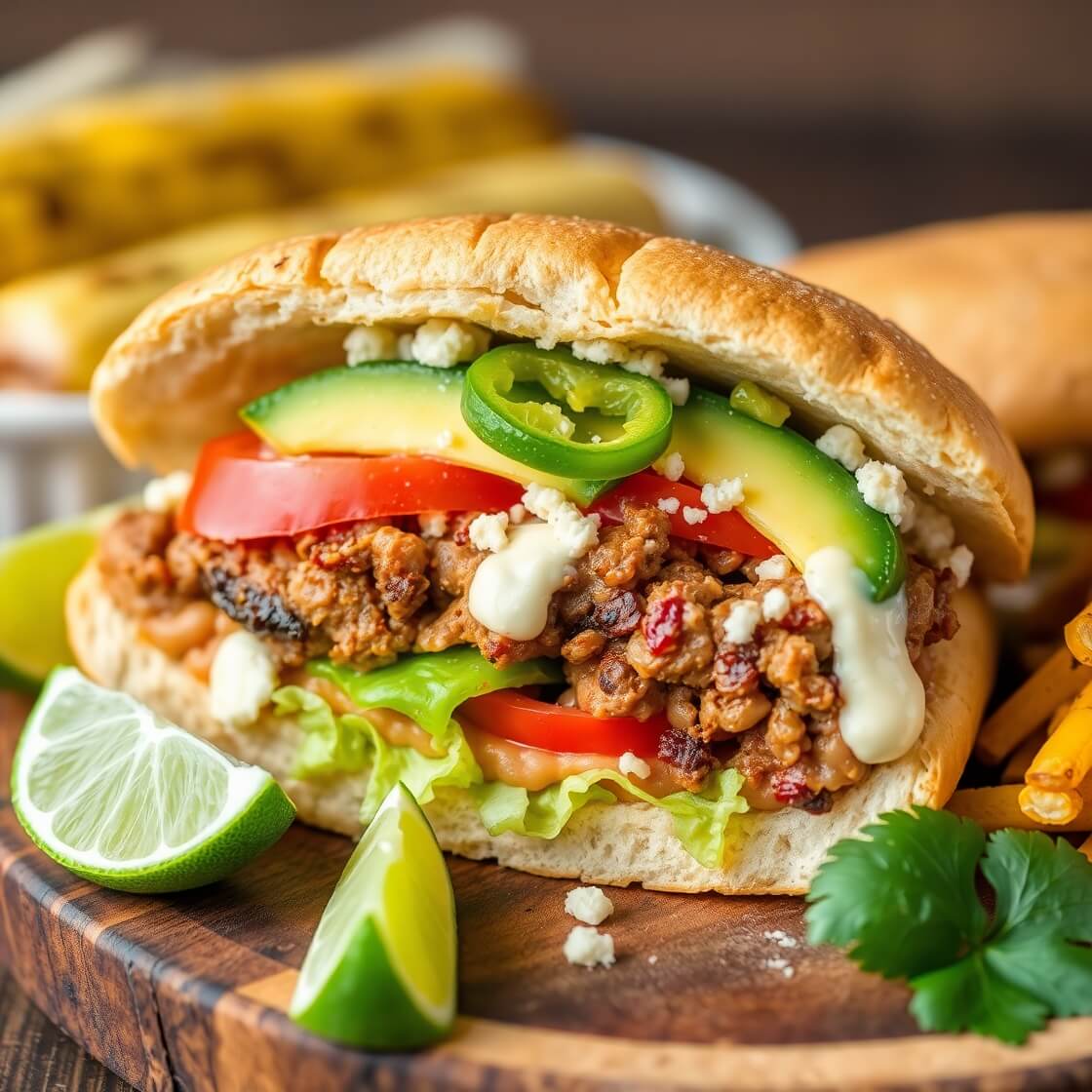 Tortas Mexicanas Recipe - The Tasty Flavors