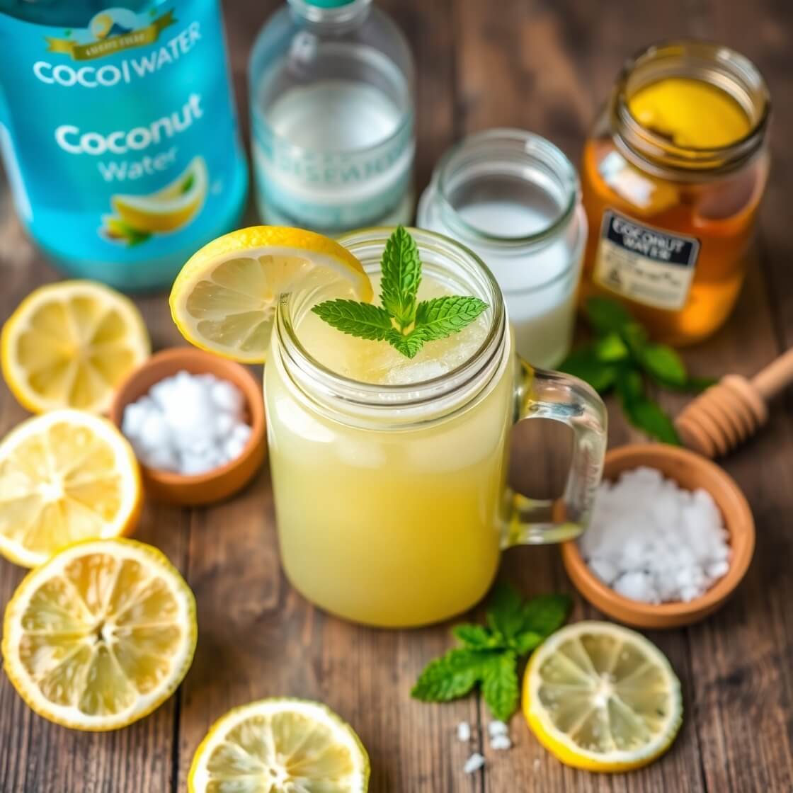 Electrolyte Drink Recipe - The Tasty Flavors