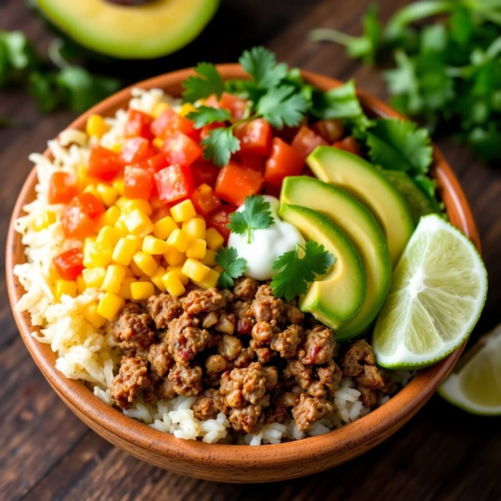 Taco Bowl Recipe – The Tasty Flavors