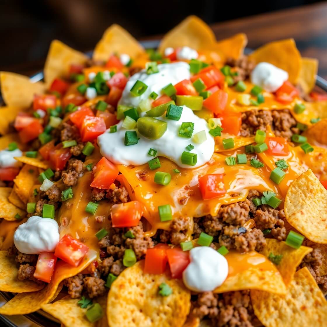 Beef Nachos Recipe - The Tasty Flavors