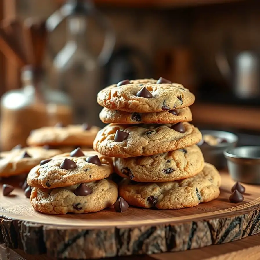 Soft Chewy Chocolate Chip Cookies Recipe – The Tasty Flavors