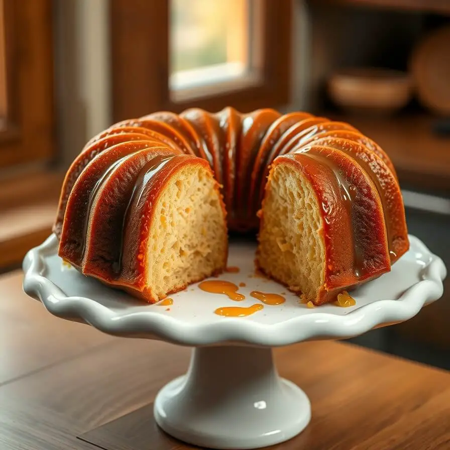 Rum Cake from Box Cake Recipe – The Tasty Flavors